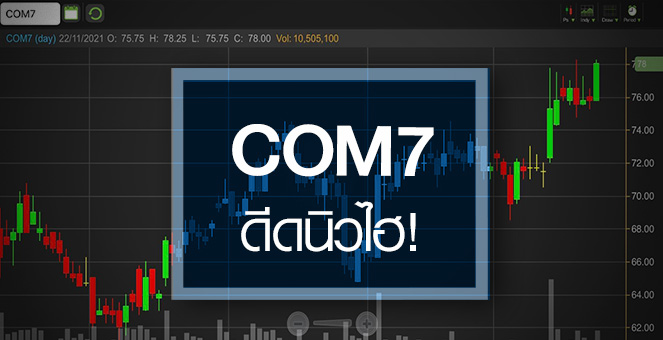 COM7 ดีดทำนิวไฮ ..จับตา S Curve ใหม่ ดันกำไรปี 65
