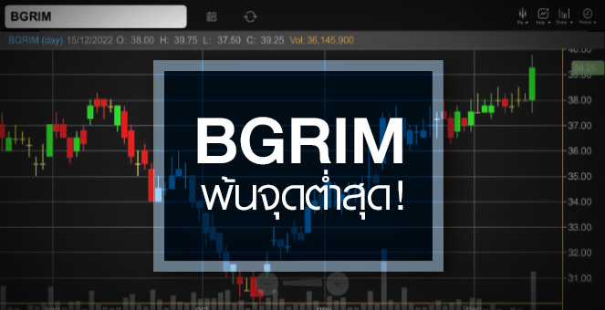 BGRIM งบพ้นจุดต่ำสุด ...จับตา ! ปี 66 ฟื้นแรงกว่ากลุ่ม