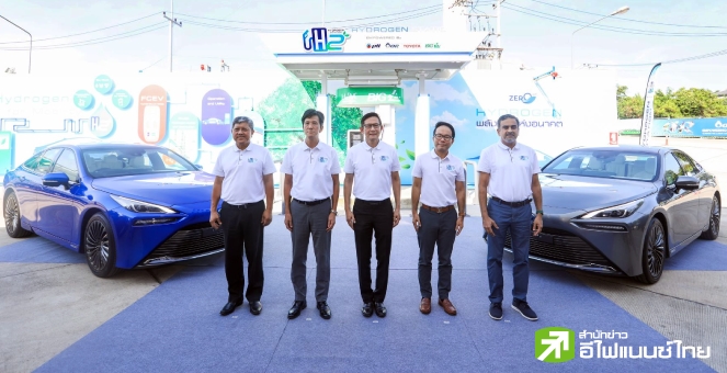 PTT ผนึก OR–TOYOTA-BIG เปิดสถานีต้นแบบเติมไฮโดรเจนรถ FCEV แห่งแรกในไทย