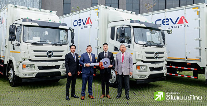 NEX ส่งมอบรถบรรทุกไฟฟ้า 6 ล้อ 15 ตัน ให้ CEVA Logistics เดินหน้าผลักดัน ...